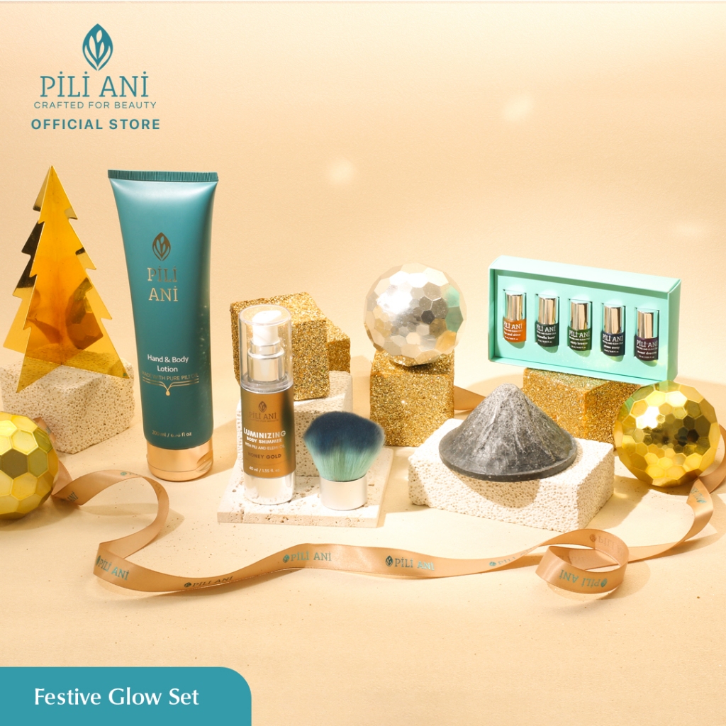 Pili Ani Festive Glow Set | Holiday Set | Shopee Philippines