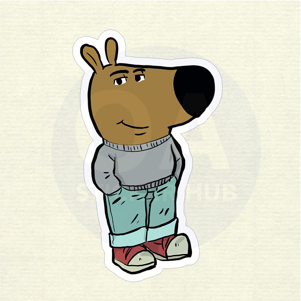 CHILL GUY MEME STICKER | Shopee Philippines