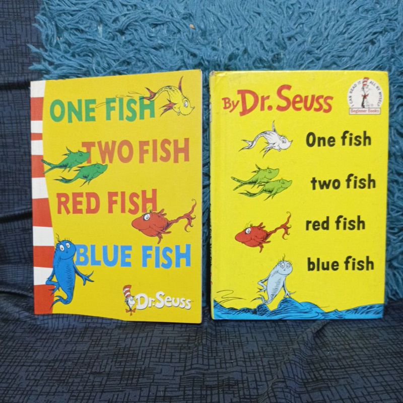 One fish two fish red fish blue fish by dr. Seuss | Shopee Philippines