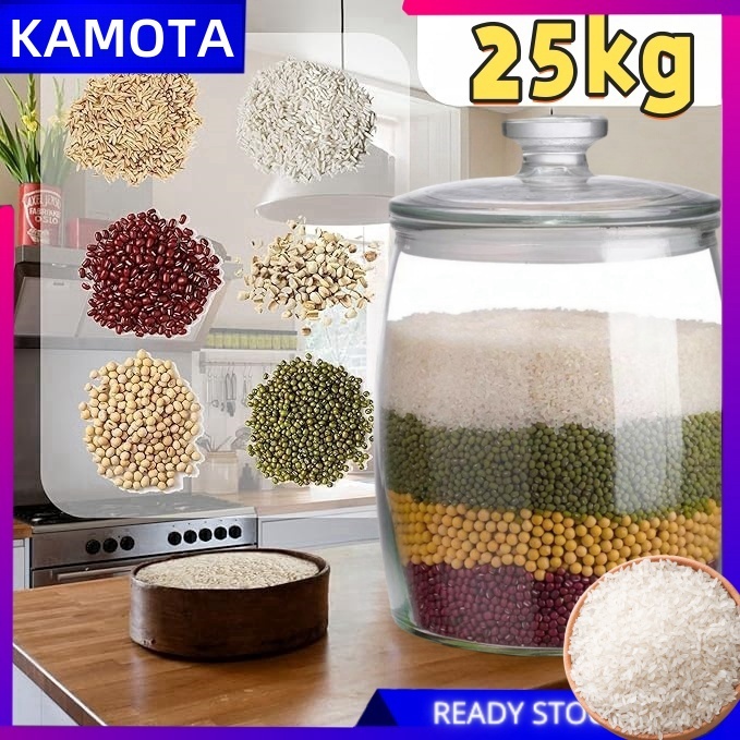 Rice Bucket Rice Bucket for Household Use Rice Storage Box Rice Pot ...