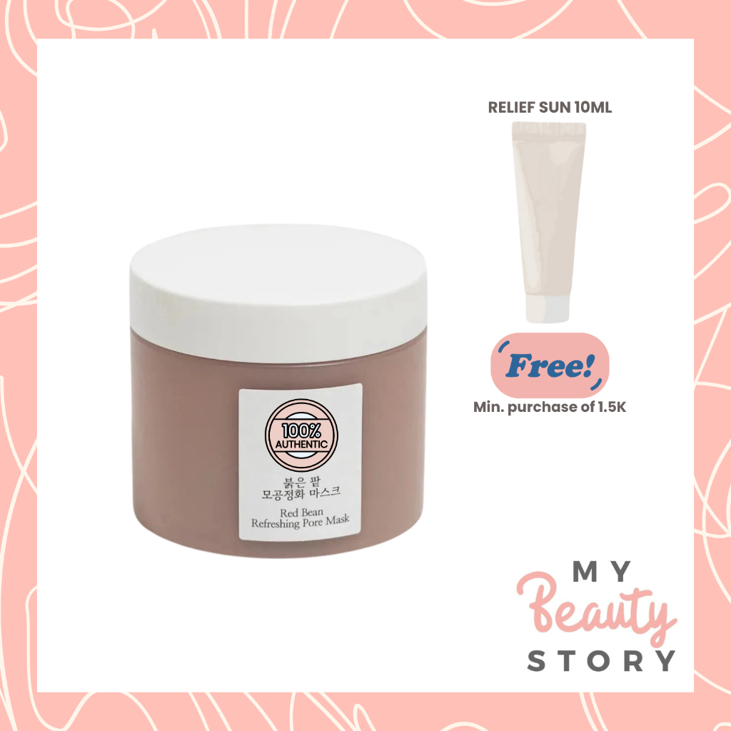 Red Bean Refreshing Pore Mask - 140ml | Shopee Philippines