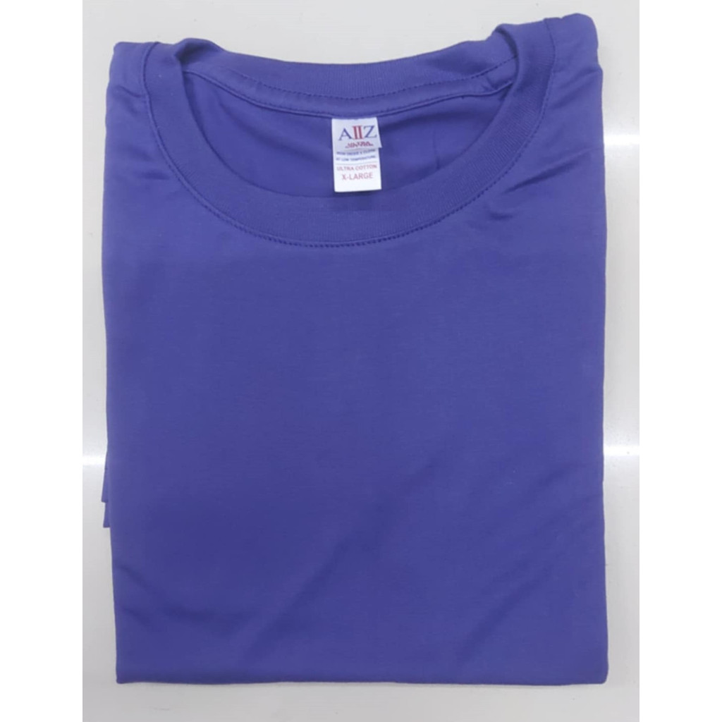 AIIZ /A2Z Ultra Cotton Plain Shirt UNISEX (FUTURE DUSK) | Shopee ...