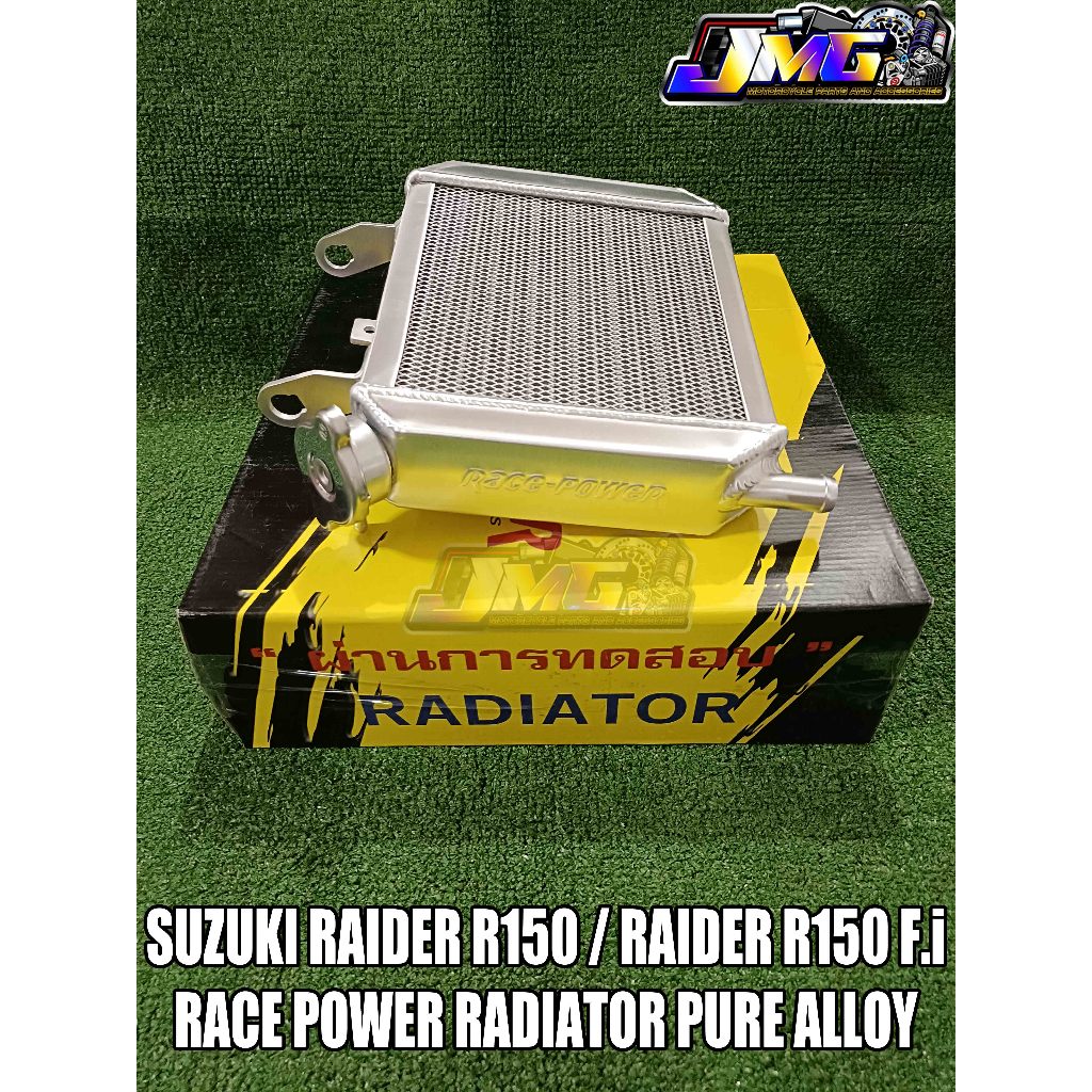 SUZUKI RAIDER R150 CARB / RAIDER R150 F.i RACE POWER RADIATOR PURE ...