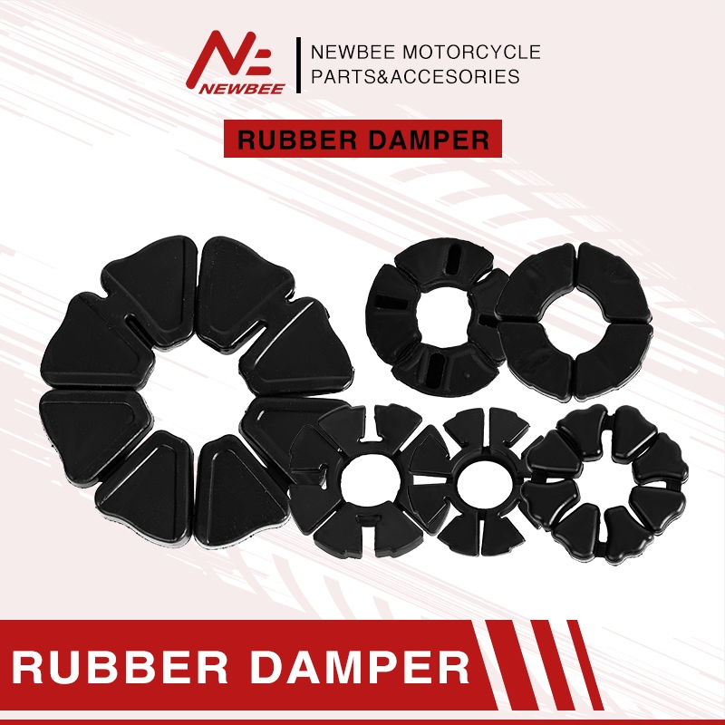 [NEWBEE] RUBBER DAMPER FOR MOTORCYCLE XRM/CT100/GS125/SHOGUN/SYM ...
