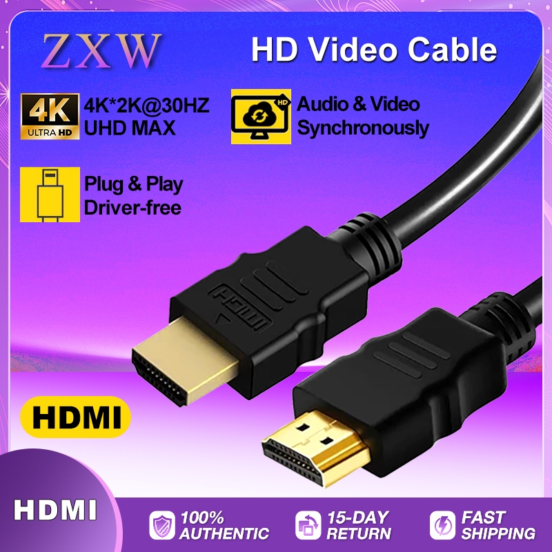 High-definition 4K HDMI cable High quality 1.5M Suitable for projectors ...