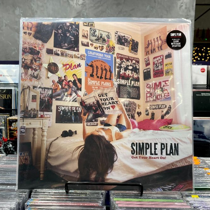 SIMPLE PLAN Get Your Heart On Vinyl (Blue Splatter, 1LP) | Shopee ...