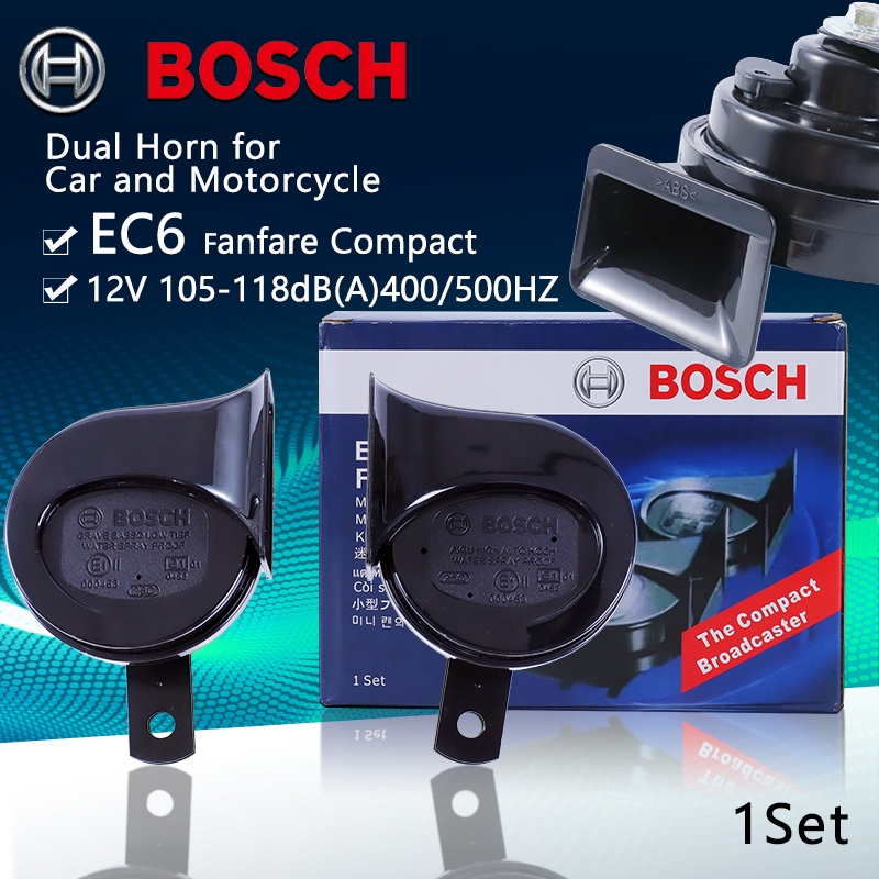 Bosch Compact Horn Ec6 Mini Fanfare12V 105-118dB(A)400/500Hz Car And ...
