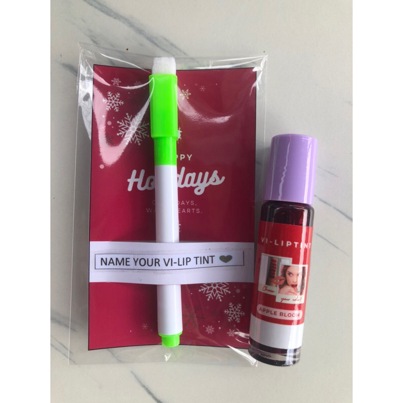 Customized NAME YOUR VI-LIP TINT 10ml | Shopee Philippines