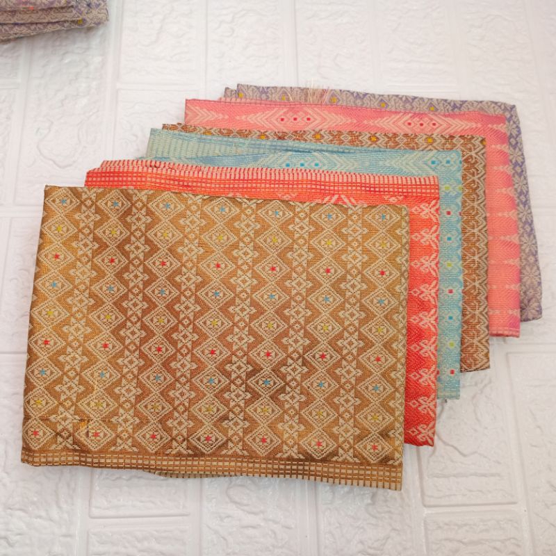 SABLAY - Songket - Sash - Goldline fabric | Shopee Philippines