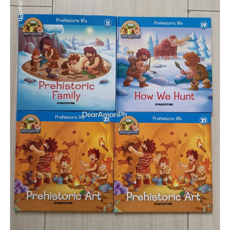 D'Agostini Prehistoric Life Hardbound Book Series | Shopee Philippines