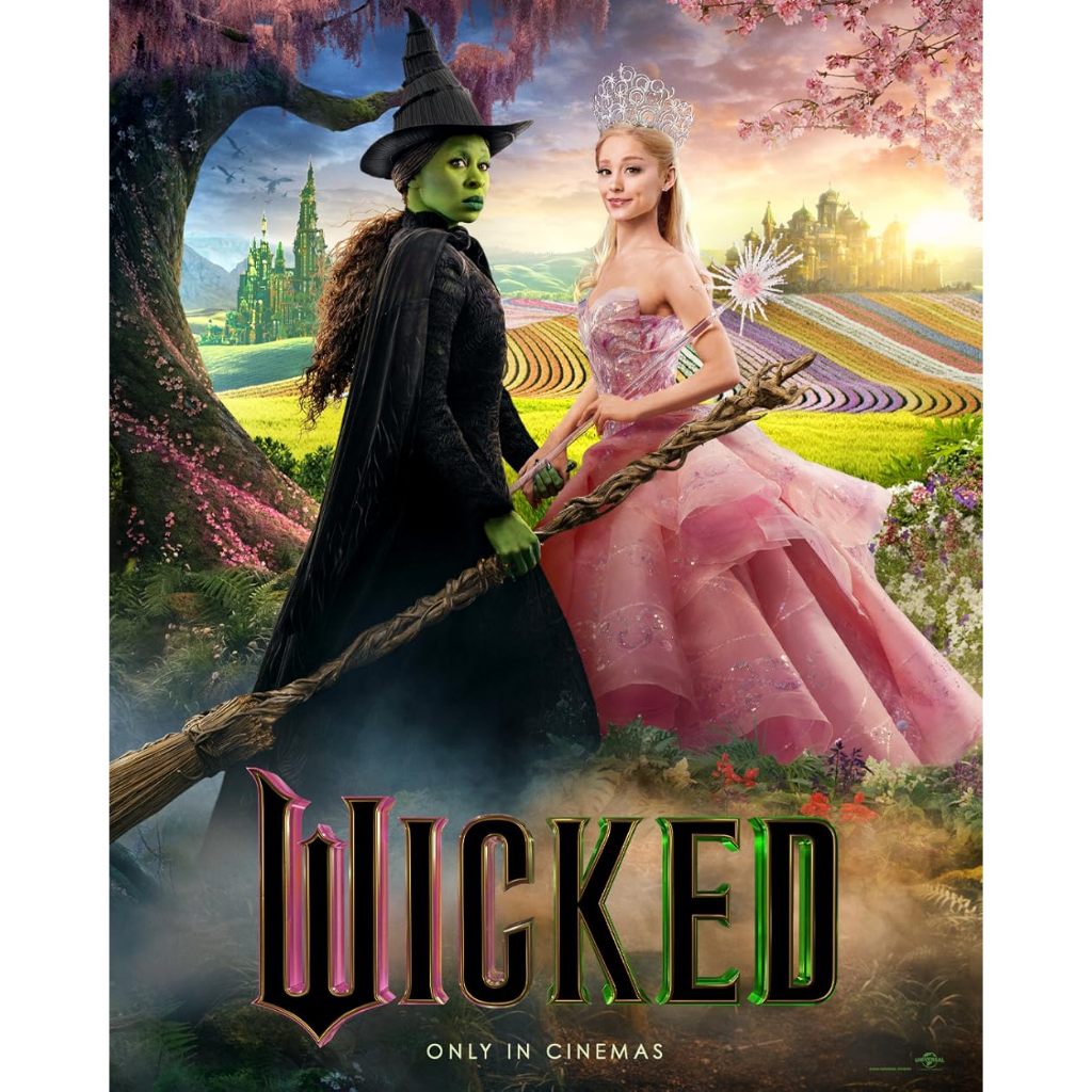 Wicked Glinda Elphaba Ariana Grande A4 Size Posters and Photocards ...