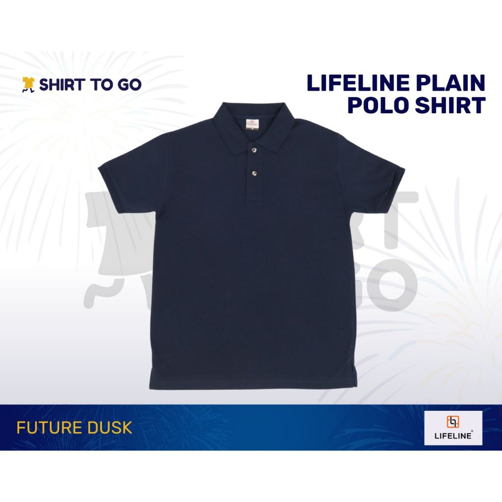 LIFELINE POLO SHIRT - FUTURE DUSK | COLOR OF THE YEAR - 2025 | Shopee ...