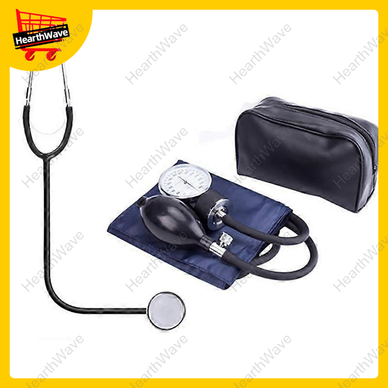 HearthWave High Quality Manual Arm Sphygmomanometer with Stethoscope ...