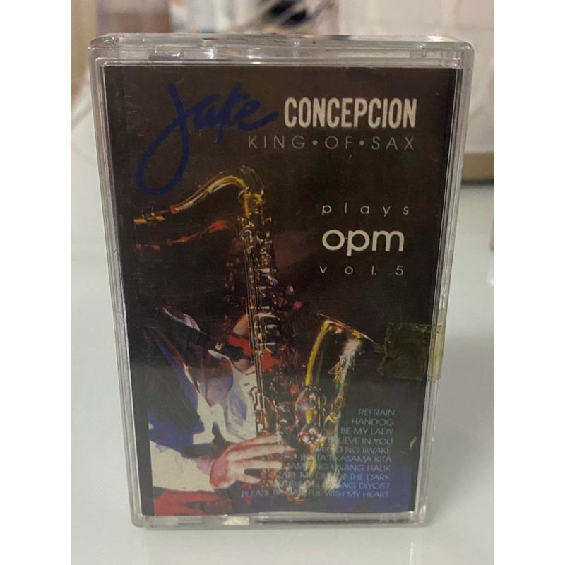 Jake Concepcion plays OPM Vol. 5 King Of Sax - Original Philippines ...