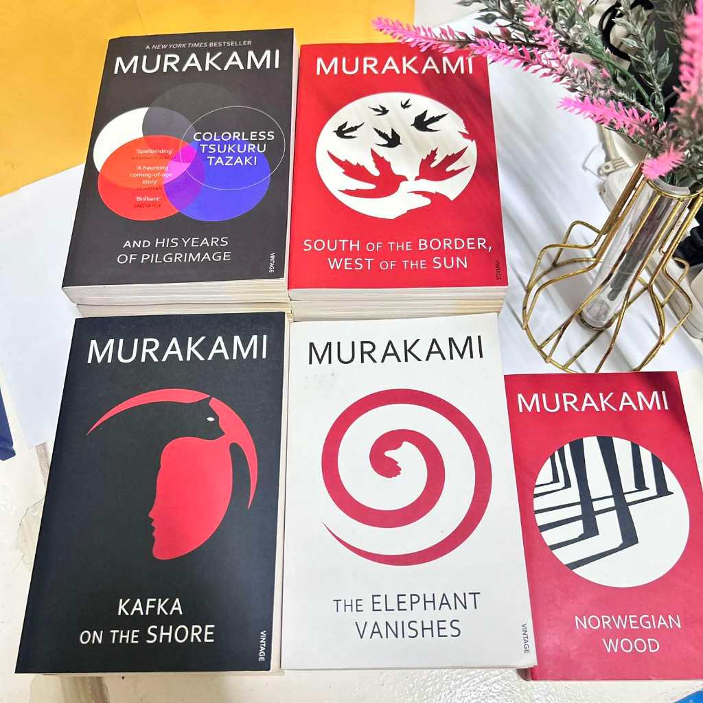 Haruki Murakami Books (Norwegian Wood, Kafka on the Shore, Colorless ...