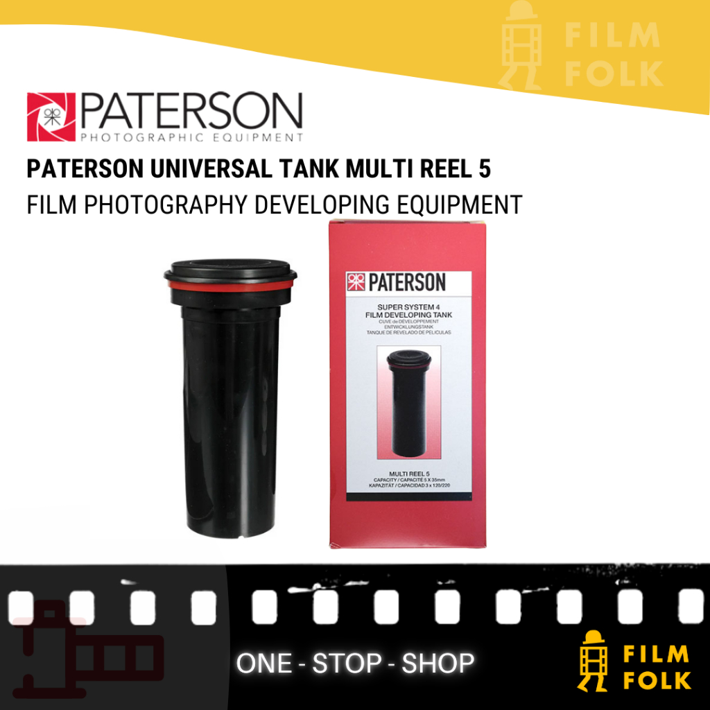 PATERSON UNIVERSAL TANK MULTI REEL 5 - FILM DEVELOPING EQUIPMENT ...
