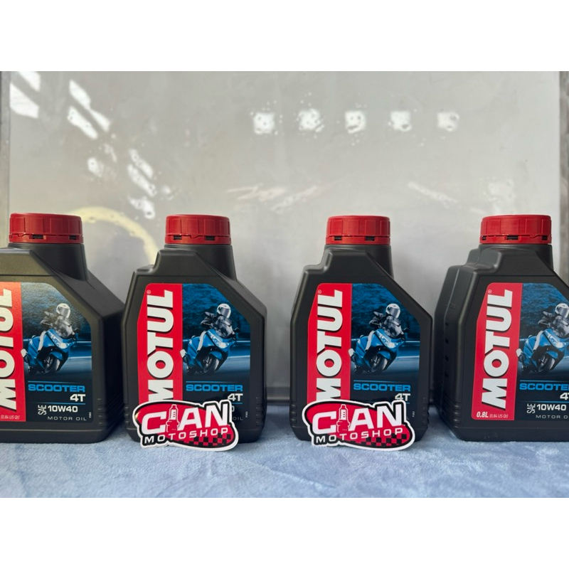 Motul Scooter 10w40 800ml Scooter (Original) | Shopee Philippines
