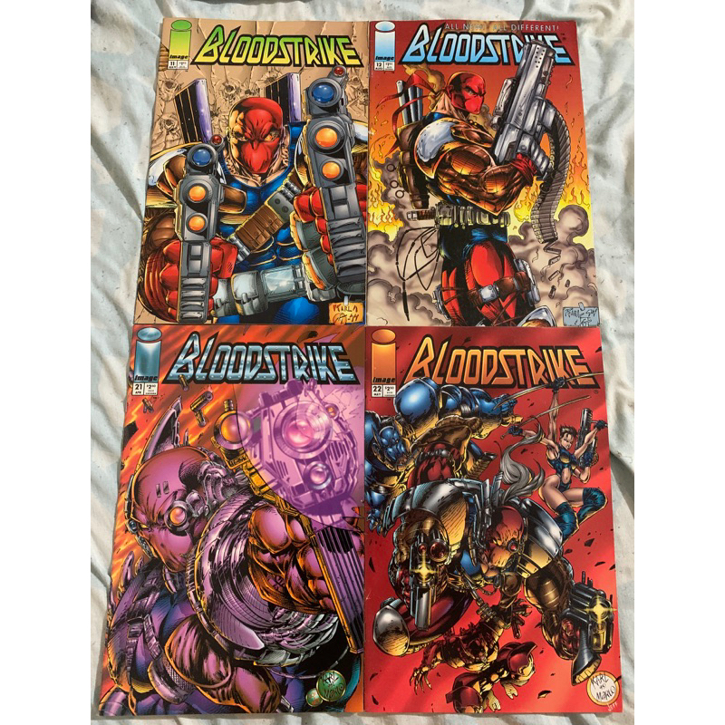 Bloodstrike Assorted Comics from Image Youngblood Battlestone | Shopee ...