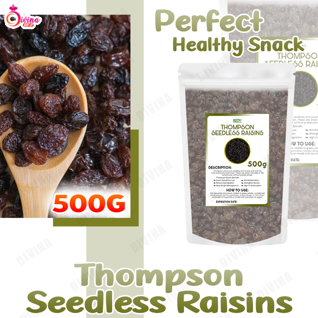 Thompson Seedless Raisins 500g | Shopee Philippines