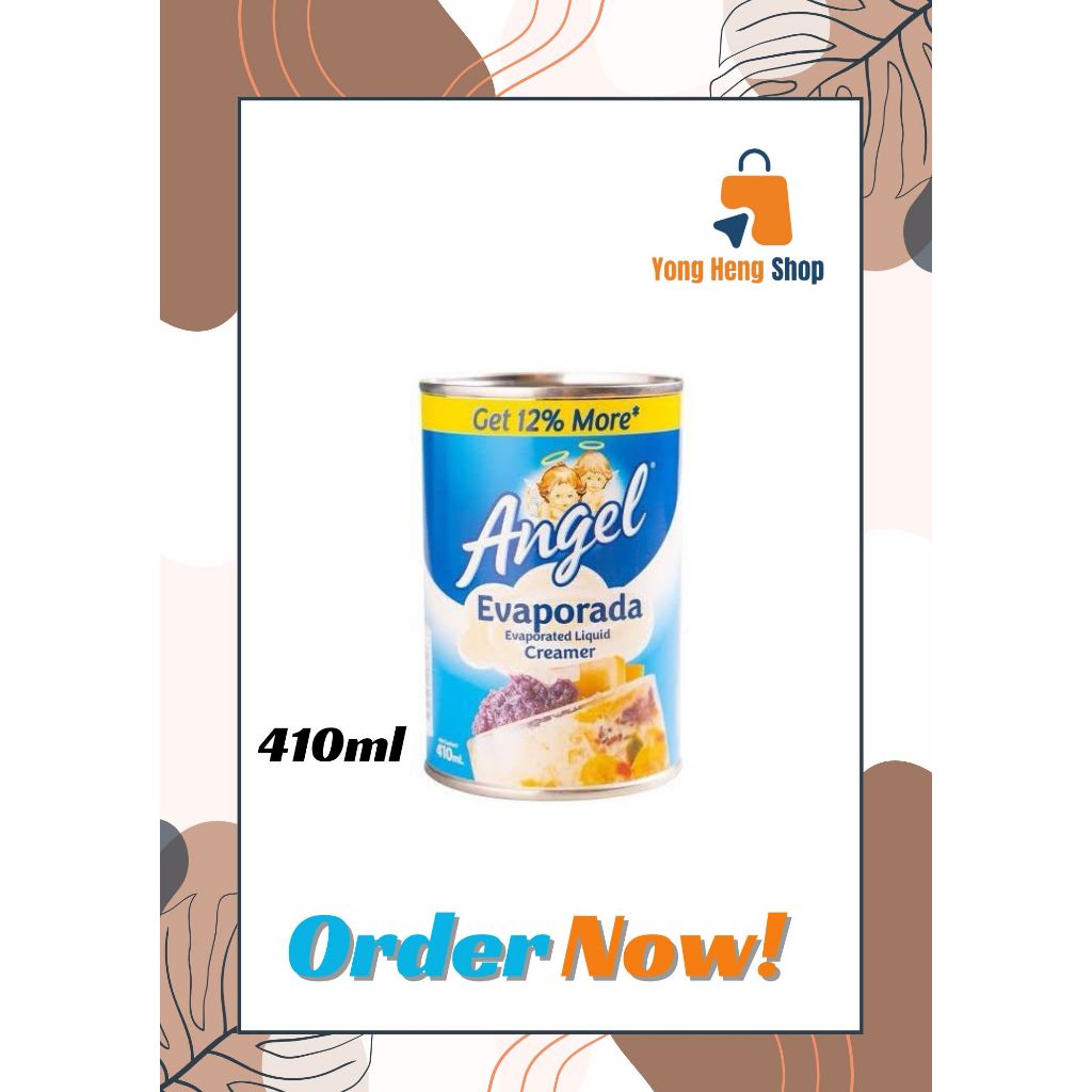 Angel Evaporada 410ml liquid creamer LIquid Creamer Traditional ...