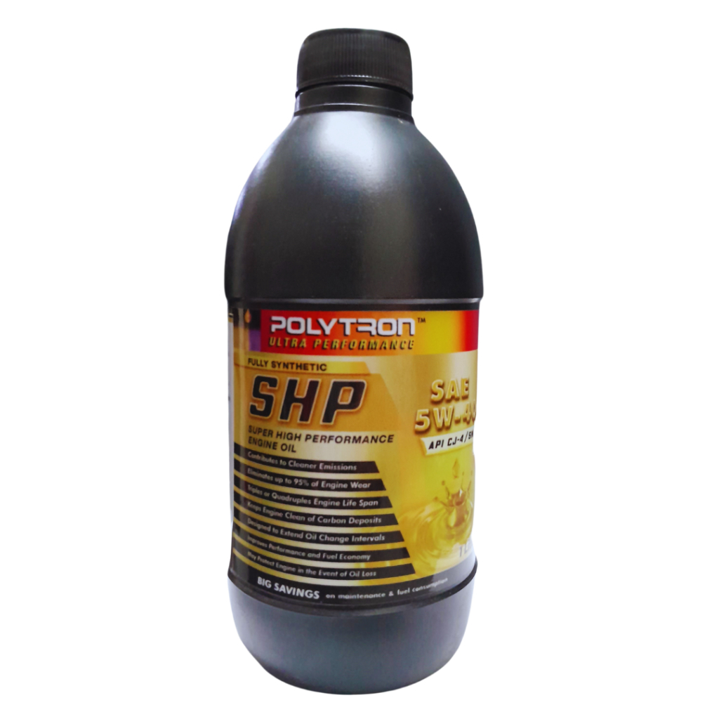 POLYTRON Fully Synthetic SHP Super High Performance Engine Oil for Cars ...