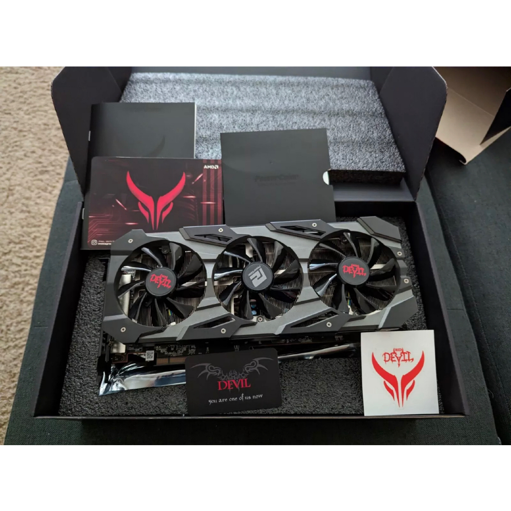 PowerColor Red Devil AMD Radeon RX 5700 XT 8GB GDDR6 Graphics Card ...