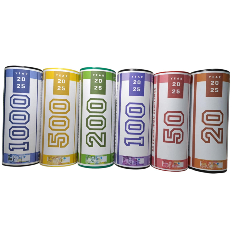 2025 New Alkansya Design for Money Bills Ipon Challenge | Shopee ...