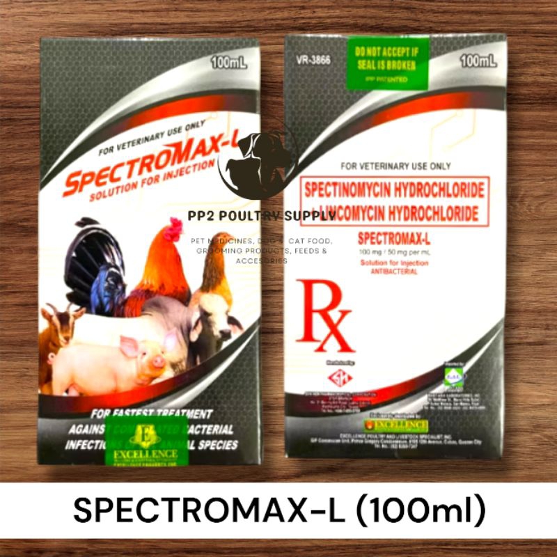 SPECTROMAX L (100ml) animal medicine | Shopee Philippines