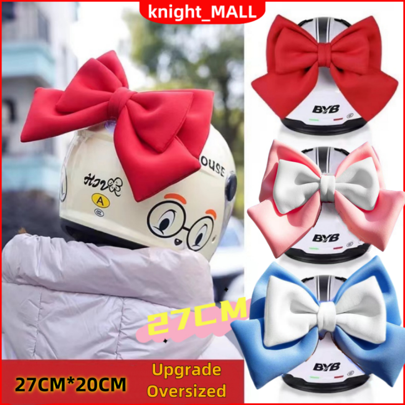 27CM helmet accessories for women vintage helmet ribbon Strong fixation ...