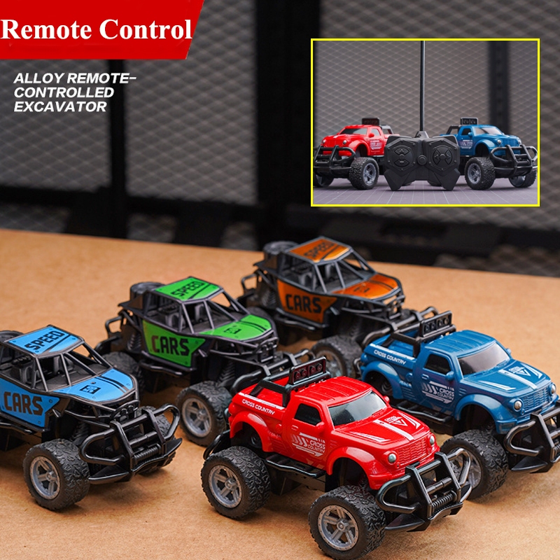 Mini RC Car 1:43 Electric Wireless Remote Control Off-road Vehicle ...