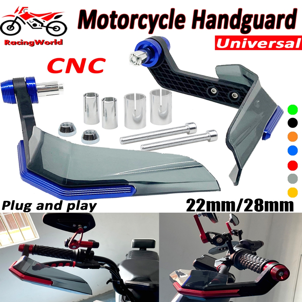 7/8" 22mm Universal Motorcycle Handguards | Shopee Philippines
