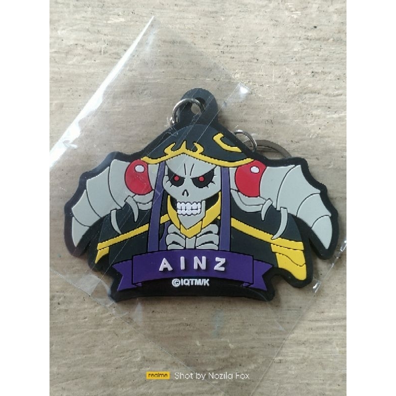 Ainz Ooal Gown & Albedo Set- Overlord - Rubber Strap keychain Charm ...