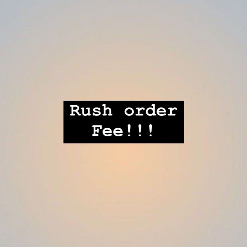 Rush order fee crochet items | Shopee Philippines