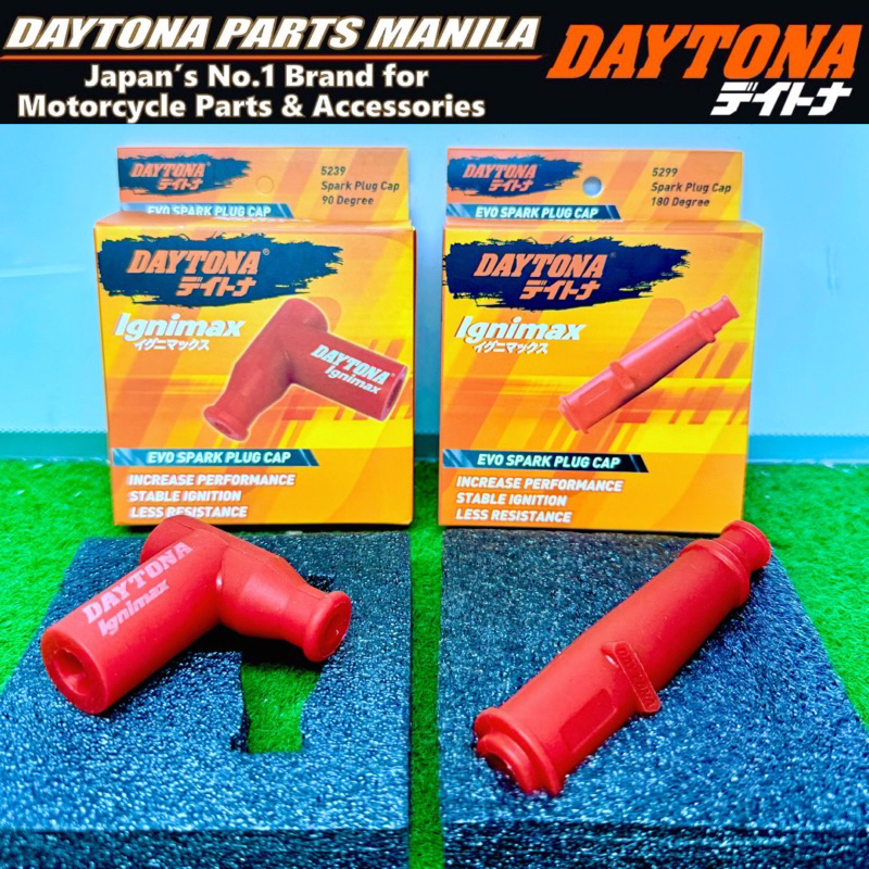 Daytona Resistorized Sparkplug Cap Mio, Aerox, Nmax, Click, PCX, ADV ...