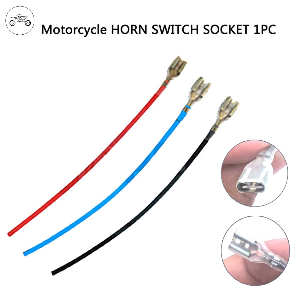 MOTORCYCLE HORN SOCKET TERMINAL WIRE UNIVERSAL 1PC | Shopee Philippines