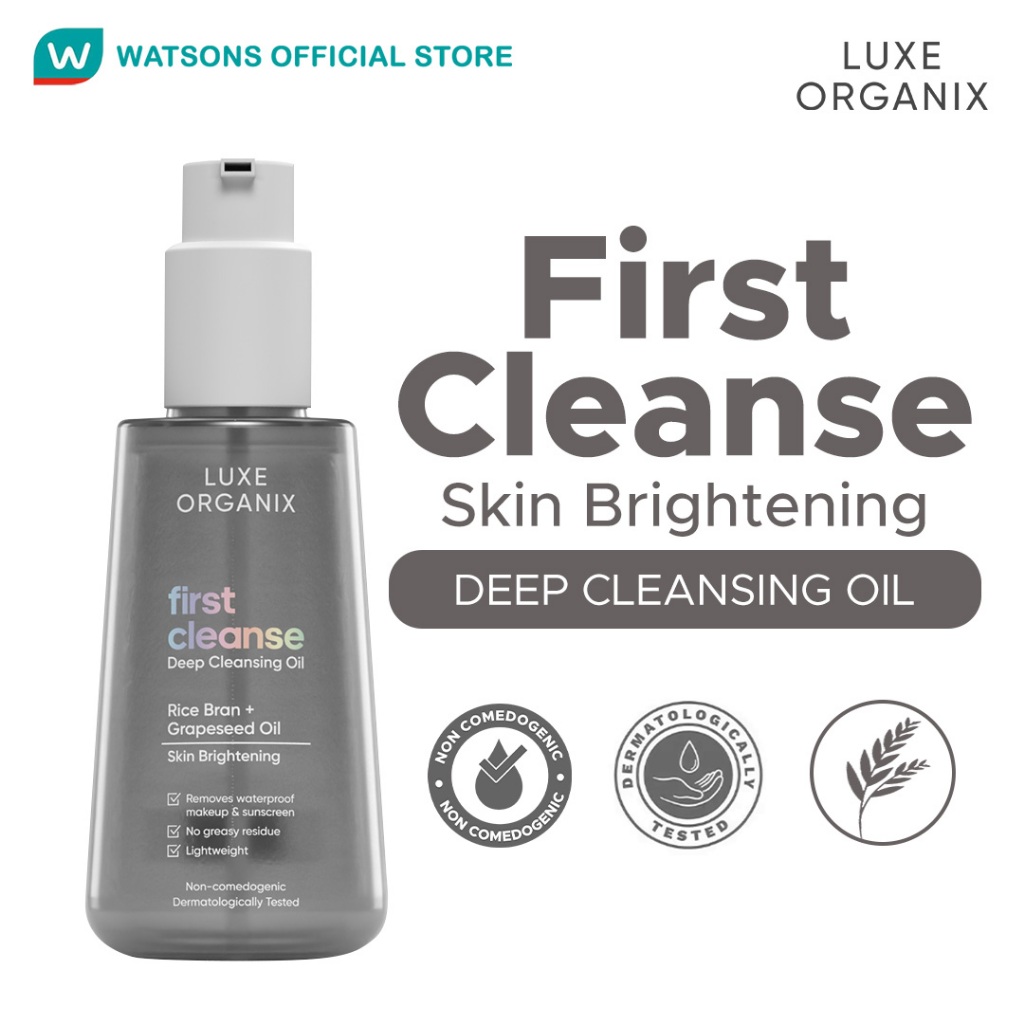 LUXE ORGANIX First Cleanse Cleansing Oil Skin Brightening 150ml ...