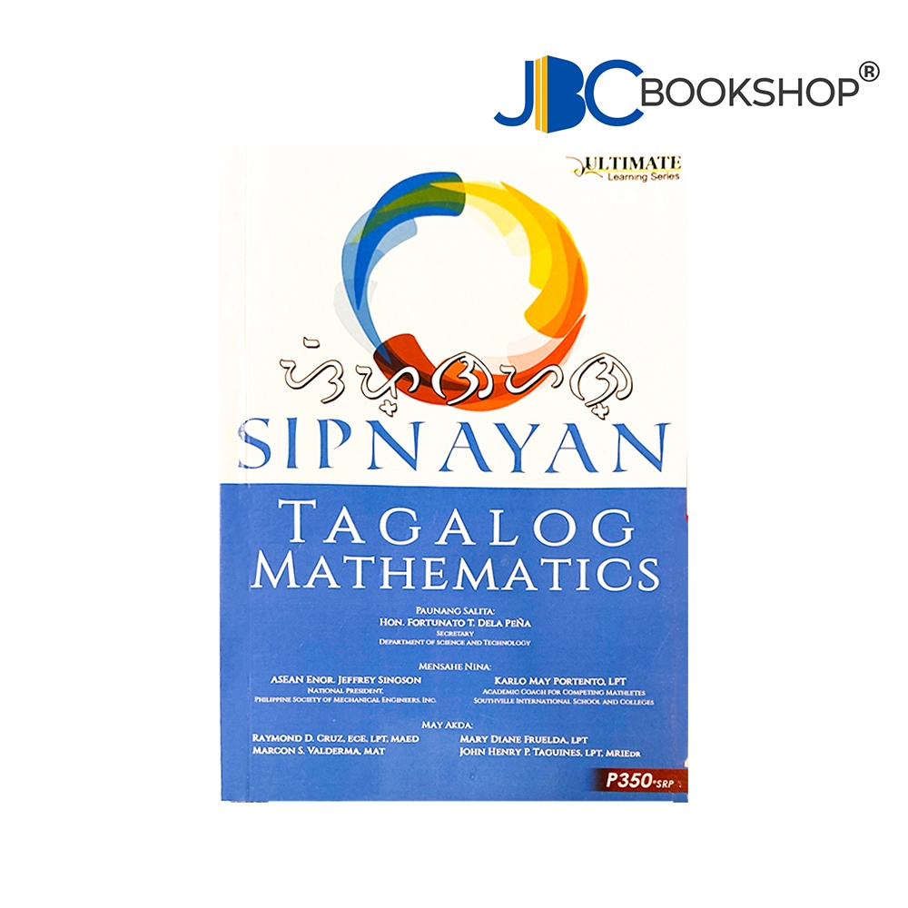 Sipnayan Tagalog Mathematics (2023 Edition) by Carl Balita CBRC ...