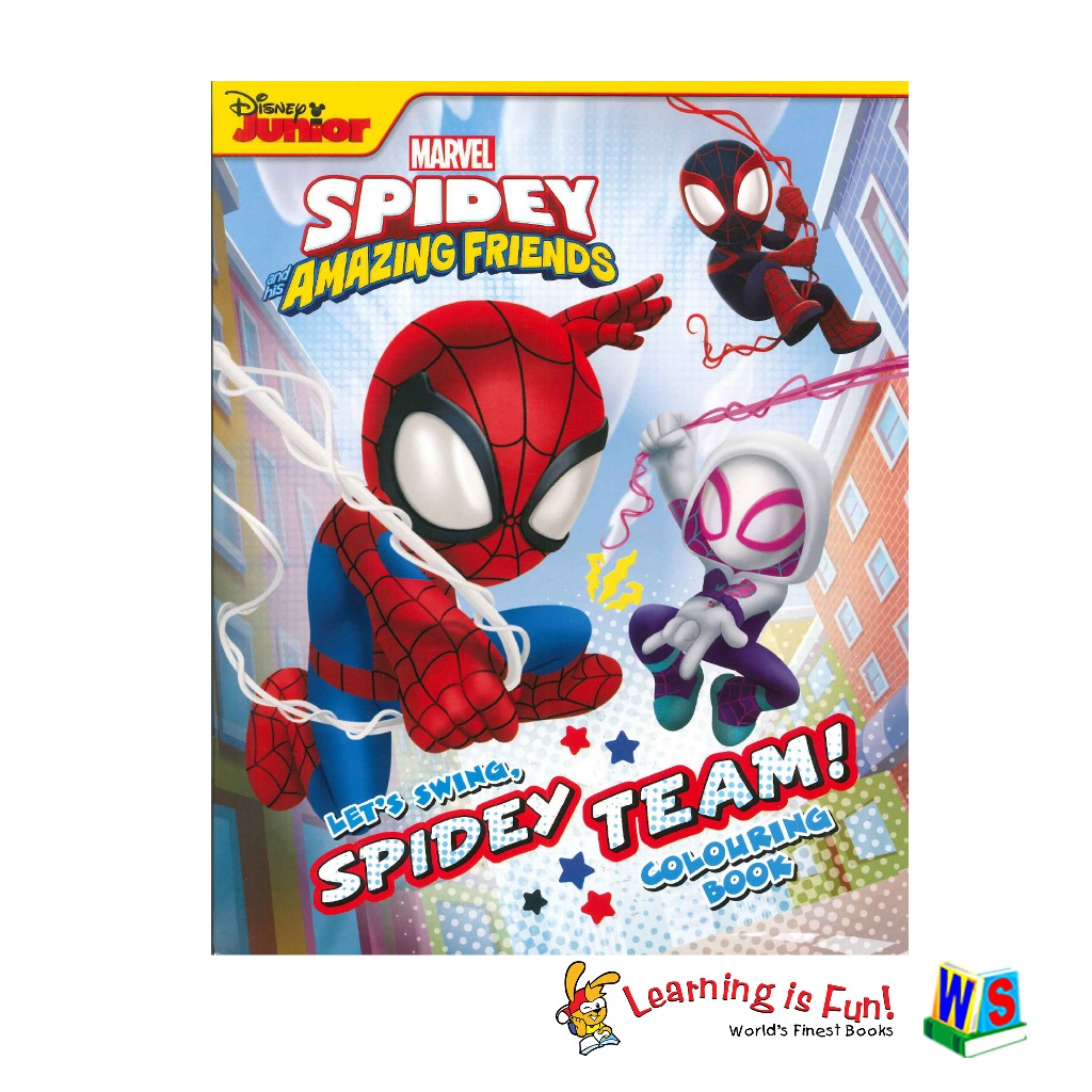 DISNEY JUNIOR MARVEL SPIDEY AND HIS AMAZING FRIENDS-SPIDEY TEAM ...