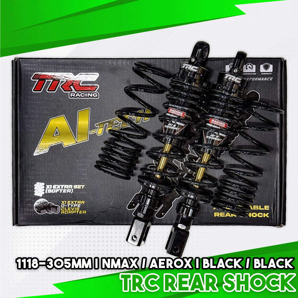 TRC REAR SHOCK 1118-305MM FOR NMAX/AEROX | Shopee Philippines
