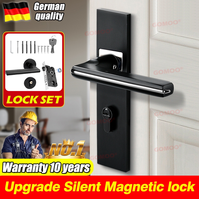 Germany Alloy Door knob Main Door Locks Set Heavy Duty With Anti-theft ...
