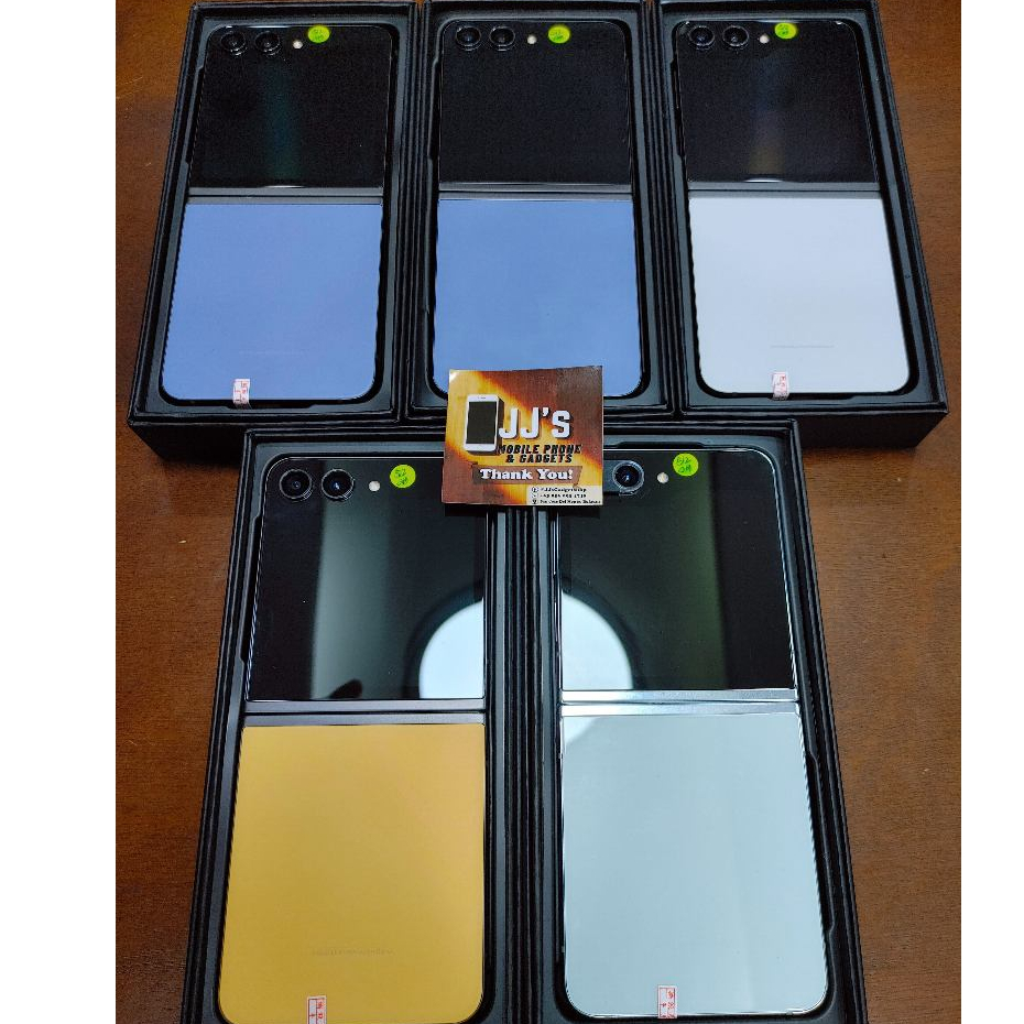 Samsung Galaxy Z Flip 5 5G 8GB+256/512GB ROM Snapdragon 8 Gen 2 COD [Second Hand] | Shopee ...
