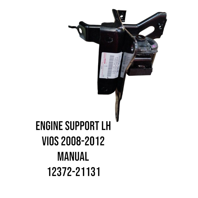 Vios 2008-2012 manual Engine support left toyota original parts ...
