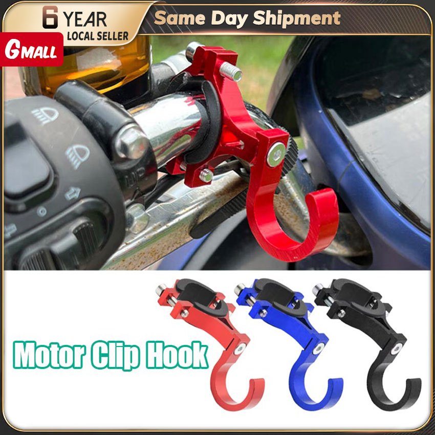 【Fast Delivery】 Motorcycle Handlebar Storage Hook Scooter Luggage Bag ...