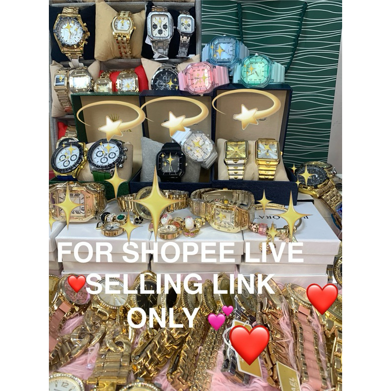 watches Collectio with box For SHOPEE LIVE SELLING LINK | Shopee ...