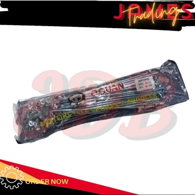 OGUAN SPOKES / RIOS 8X170 (1pc) | Shopee Philippines
