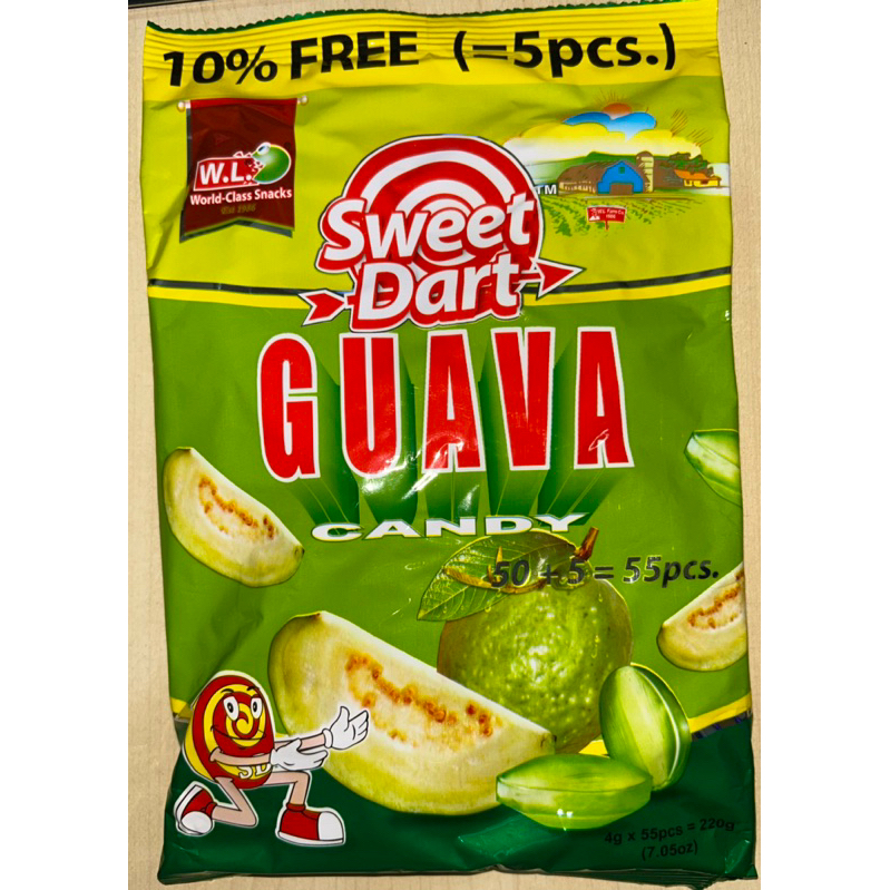 Sweet Dart Guava candy, 50+5 pcs per pack | Shopee Philippines