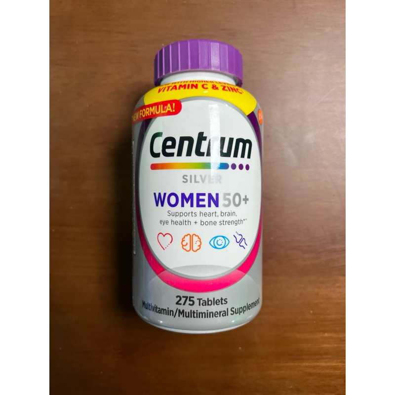 Centrum Silver Women 50+ 275 Tabs (Expiry Date: September 2025 ...