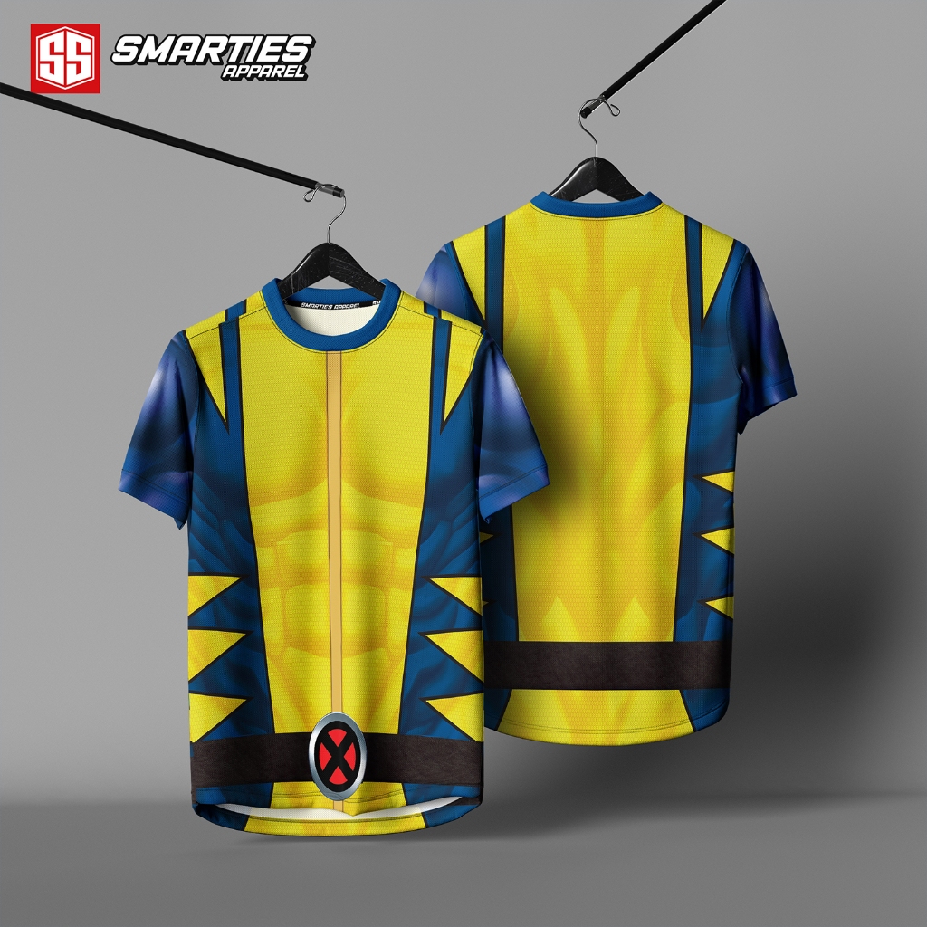 Smarties Apparel Supershirt Wolverine SS0026 Gym Running Beach Active ...