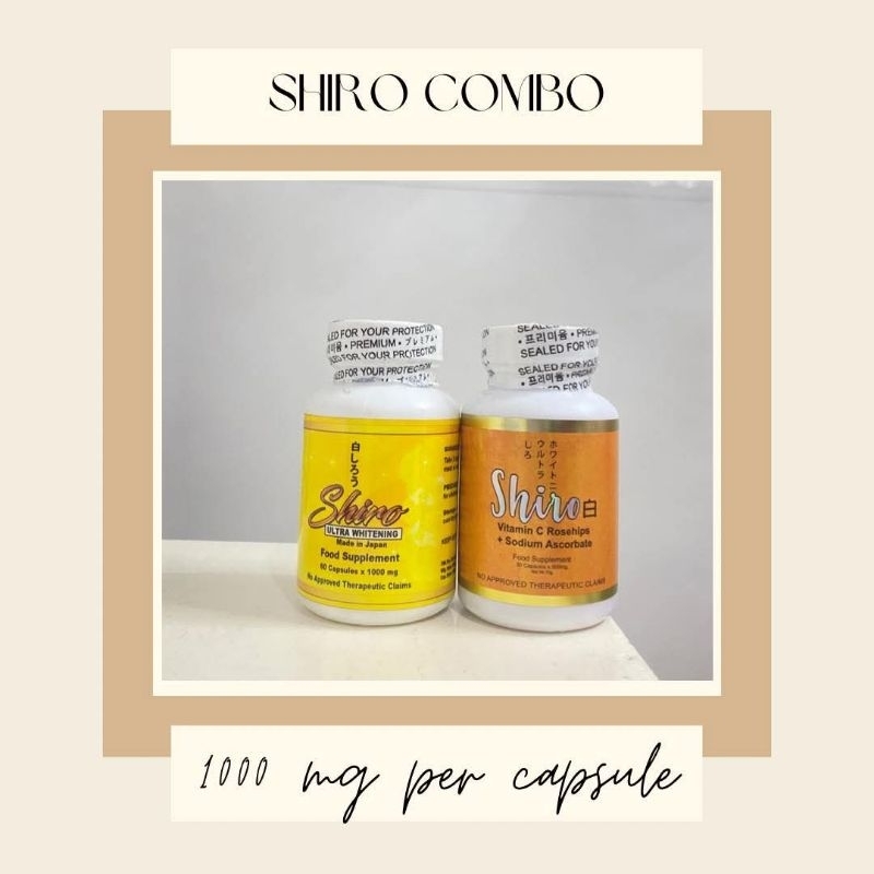 SHIRO COMBO GLUTATHIONE Hyaluronic Acid Collagen FREEBIE SOAP RBS ROYAL ...