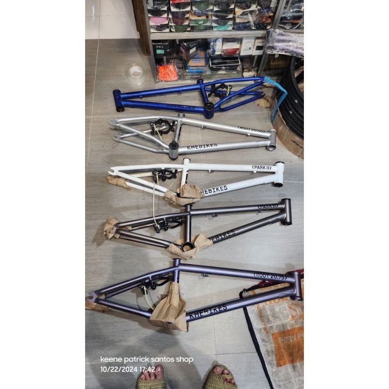 khebikes bmx frame 1500 pesos SRP actual pic onhand | Shopee Philippines